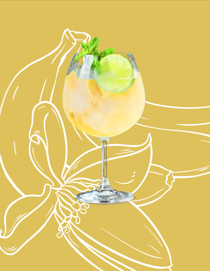 Banana Spritz Cocktail Recipe And Ingredients Bols Cocktails