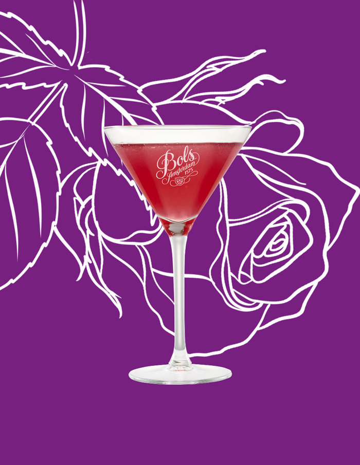 English Rose Cocktail Recipe & Ingredients | Bols Cocktails